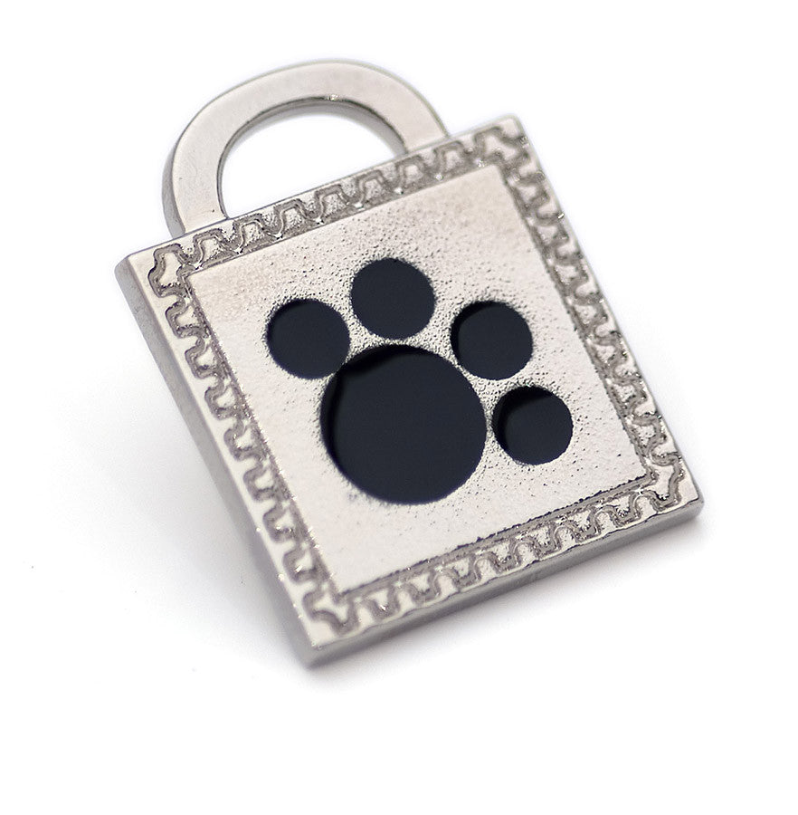 Paw Stamp Dog ID Tag - Pet Blessings